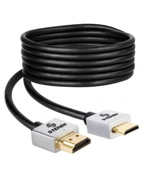 Cable de Alta Definición 4K mini de 1.8m Ultra Delgado marca Steren ...