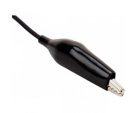 Cables de 40 cm con caimanes, paquete de 5 piezas marca Steren | Cad ...