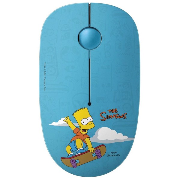Mouse Inalámbrico Simpsons de 3 Botones con 1600 DPI marca Steren | Cad ...