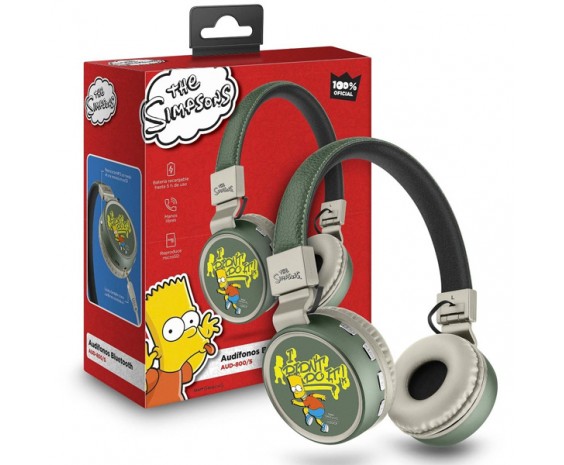 Audífonos Bluetooth Simpsons con Reproductor MP3 marca Steren | Cad ...