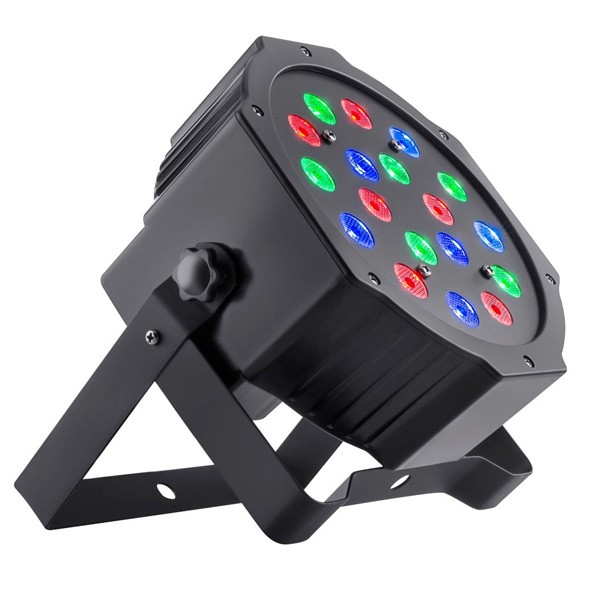 Lampara PAR Led Rgb Multicolor DMX con Audioritmica marca Steren | Cad ...