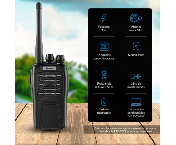 Radio Intercomunicador Profesional | Cad Toner. El Más Grande!