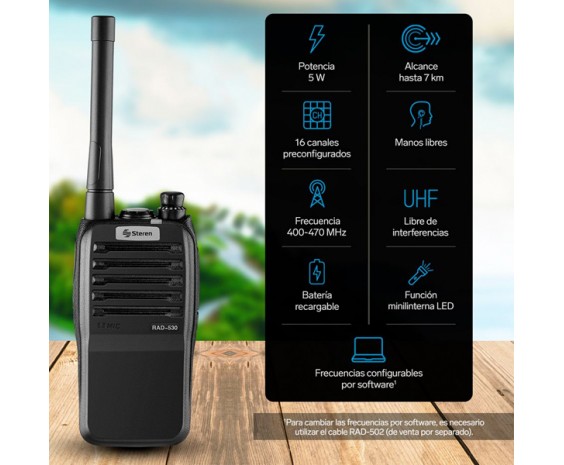 Radio Intercomunicador Profesional | Cad Toner. El Más Grande!