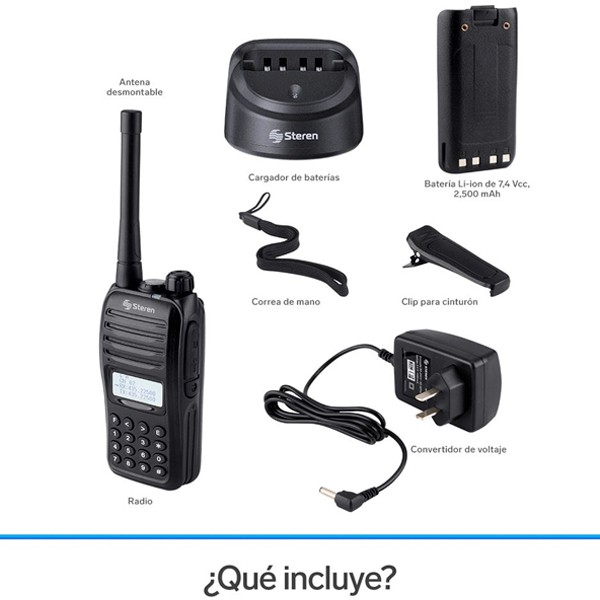 Radio Intercomunicador Profesional con Teclado y Display | Cad Toner ...