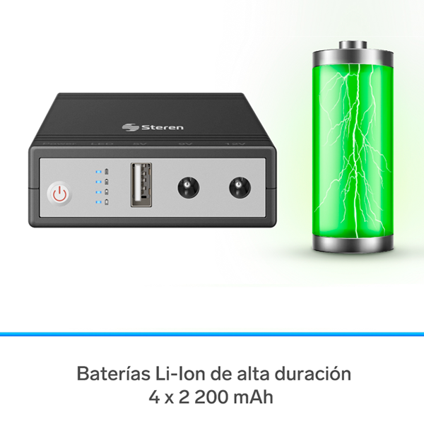 Mini No Break (ups) para Modem | Cad Toner. El Más Grande!