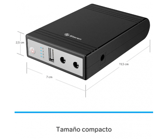 Mini No Break (ups) para Modem | Cad Toner. El Más Grande!