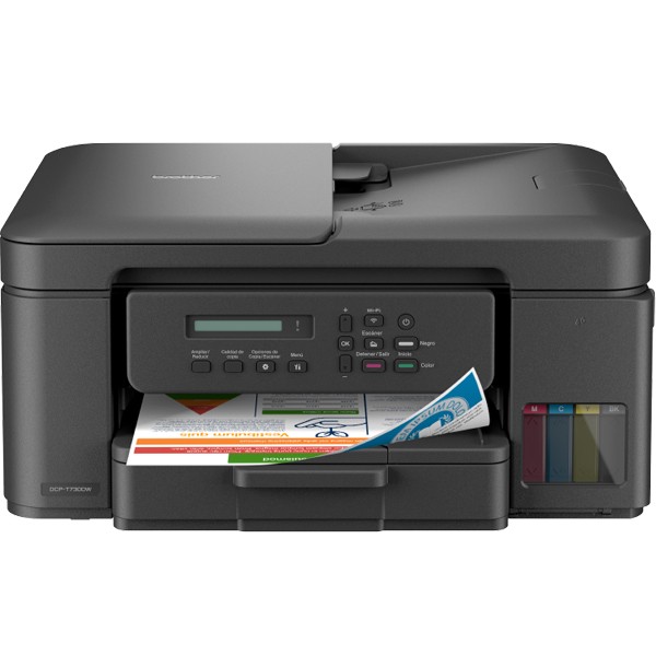 Impresora Multifuncional Brother InkBenefit Tank DCP-T730DW Color Inalámbrica | Cad Toner. El ...